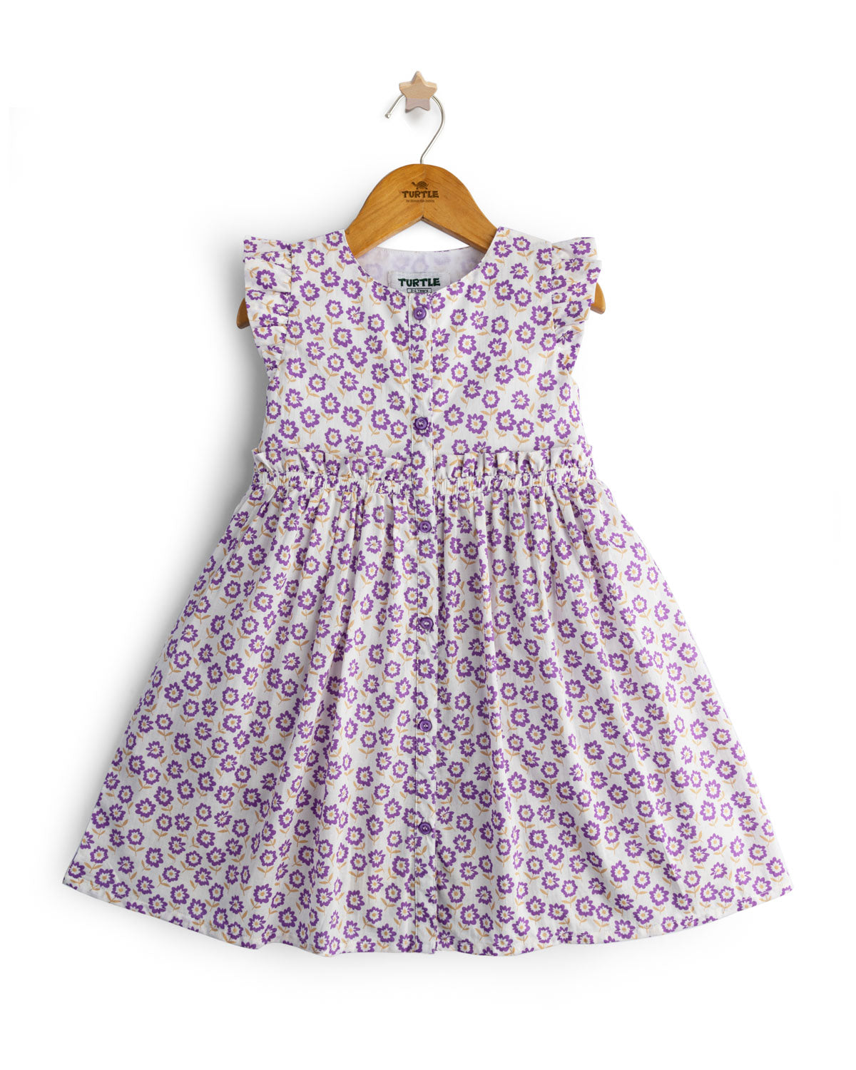 Lavender Bloom Frock – turtlekids